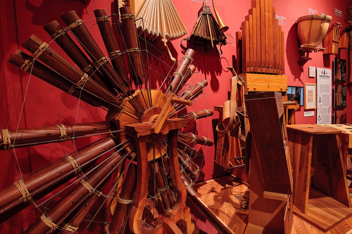 Museo Leonardo3: gli strumenti musicali di Leonardo prendono vita