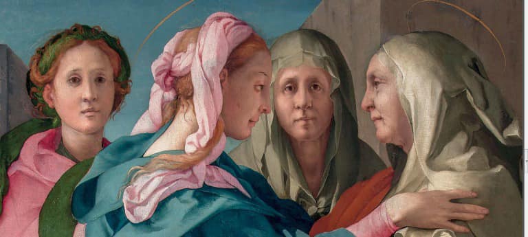 La Visitazione del Pontormo trasferita al Palazzo Pretorio di Prato